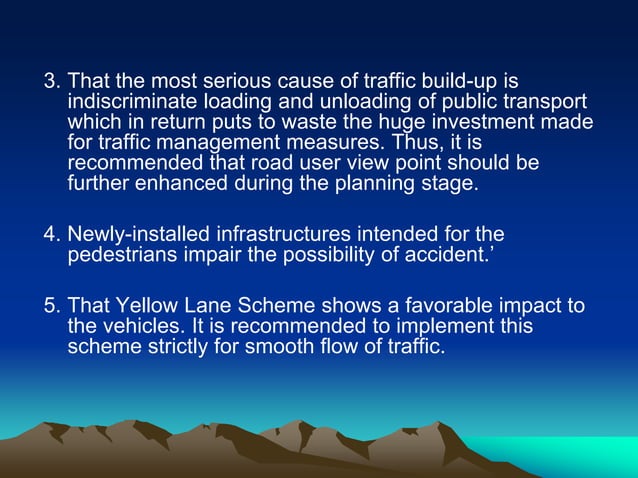 A Study on Traffic Management along EDSA in Metro Manila | PDF