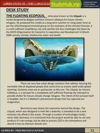 A STUDY ON VERY LARGE FLOATING STRUCTURES | PDF