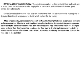 A STUDY ON VISCOUS FLOW (With A Special Focus On Boundary Layer And Its ...