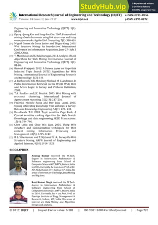 A Study On Web Structure Mining | PDF | Web Design and HTML | Internet