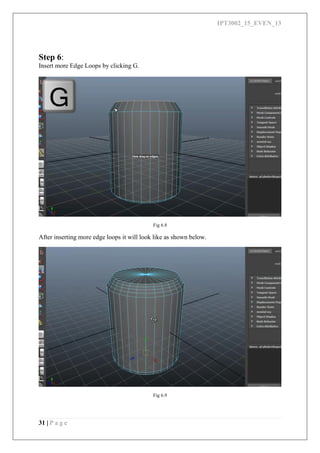 3D modelling and animation using Autodesk maya | PDF