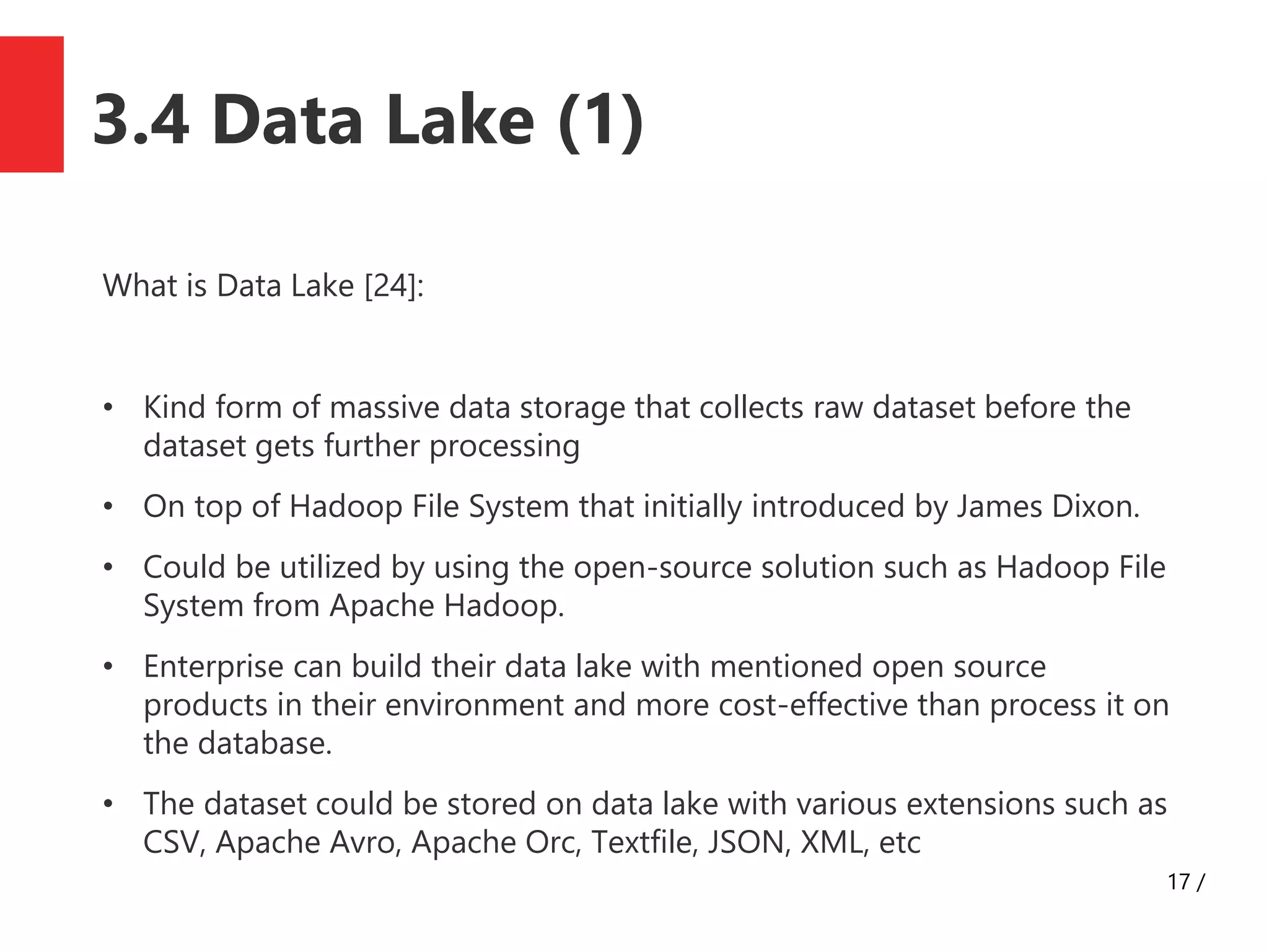 A Study Review of Common Big Data Architecture for Small-Medium Enterprise | PDF