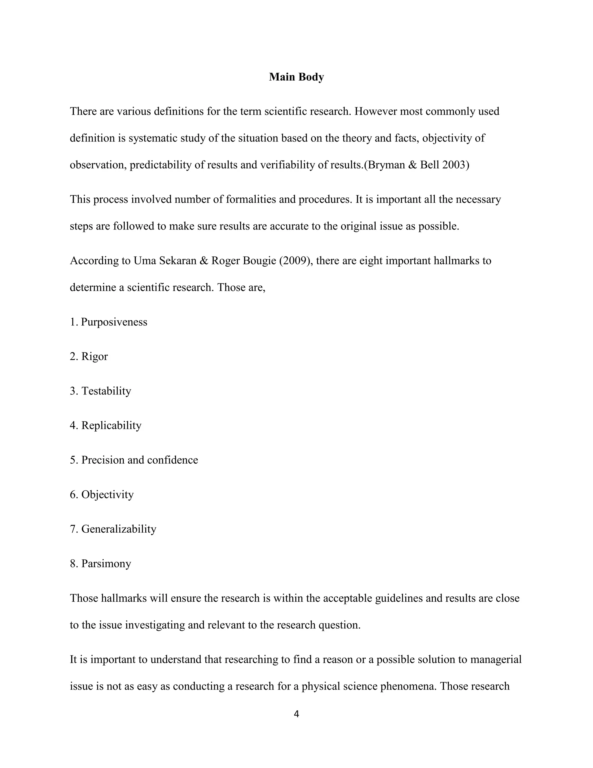 A study understand the importance of scientific research and its impact ...