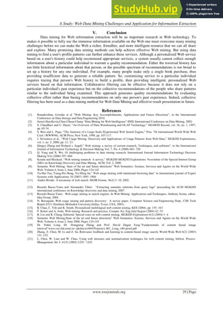 A Study Web Data Mining Challenges And Application For Information Extraction | PDF | Databases ...