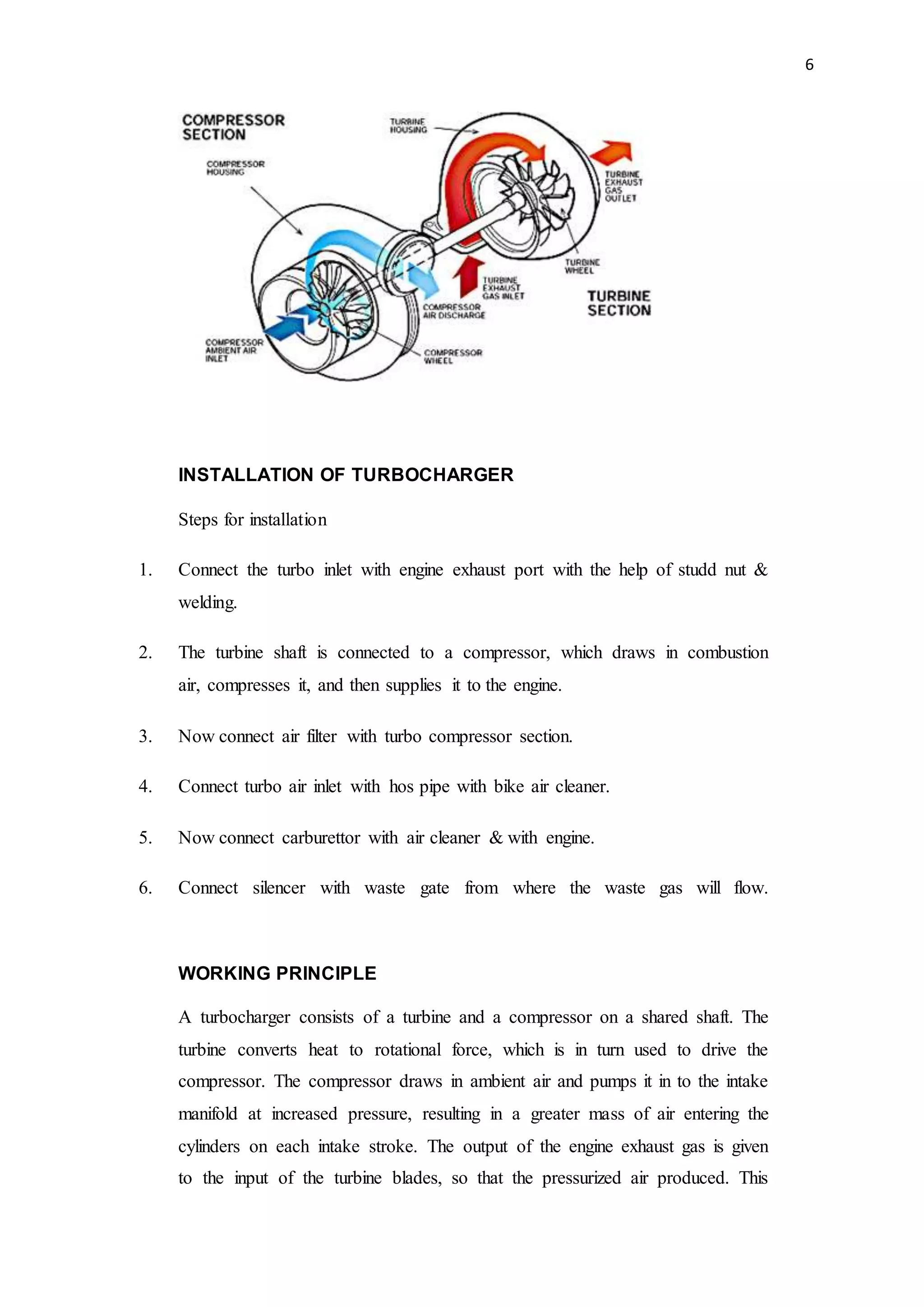 Turbocharger and Supercharger (Anil Sharma) | DOCX