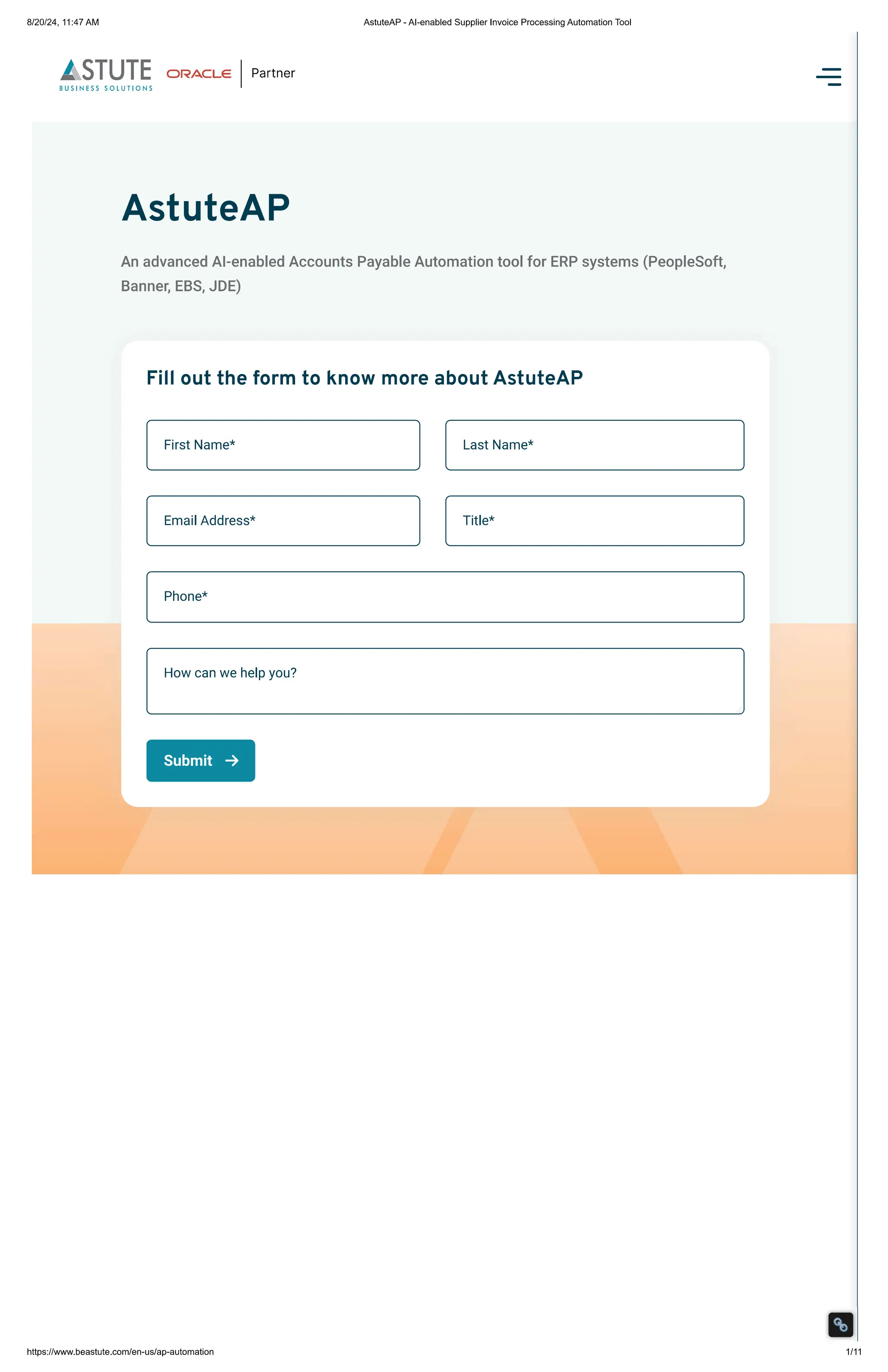 AstuteAP - AI-enabled Supplier Invoice Processing Automation Tool.pdf