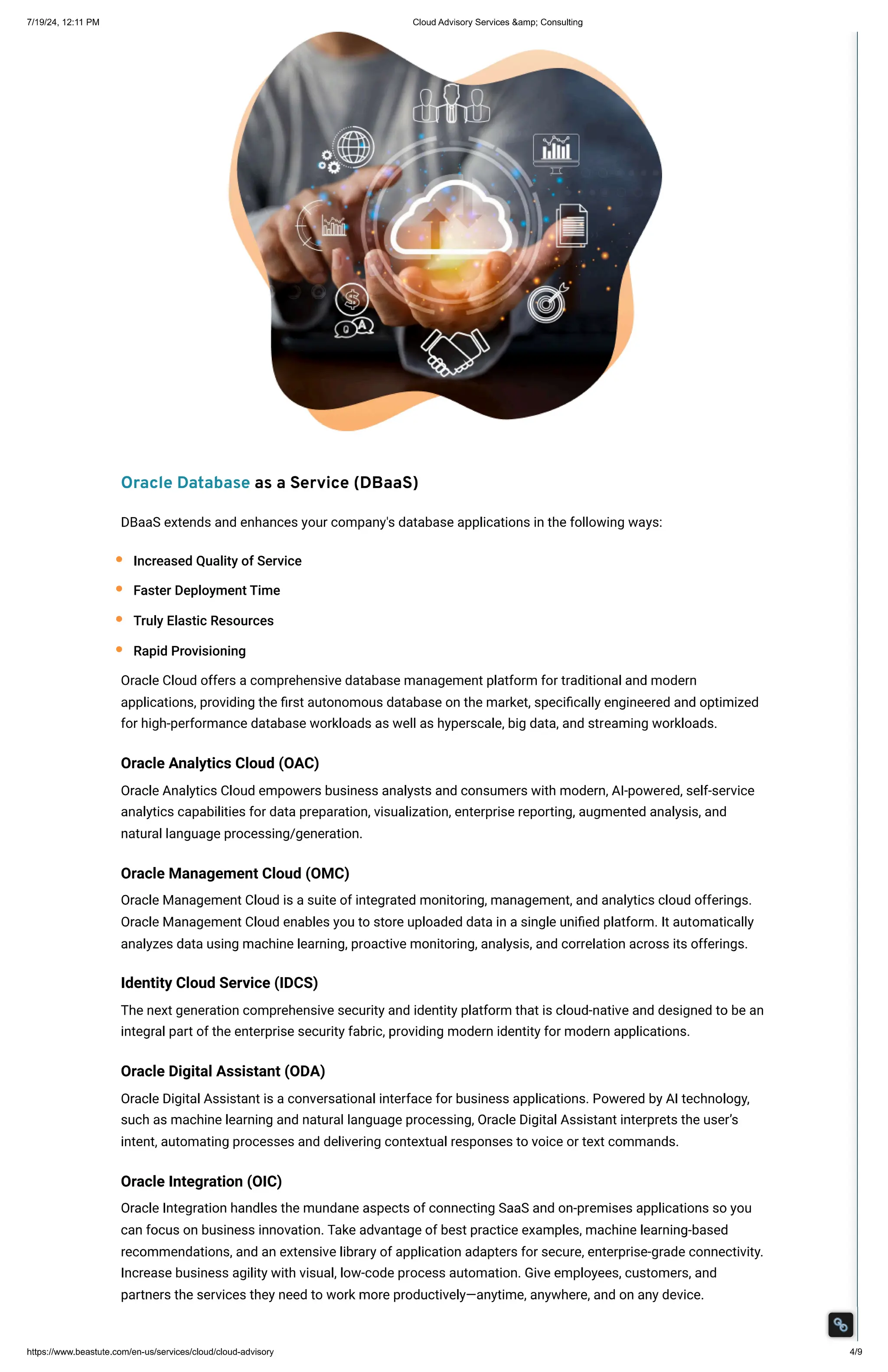 Advisory Services & Consulting | Astute Business | PDF