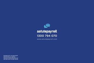 Astute payroll brochure | PDF