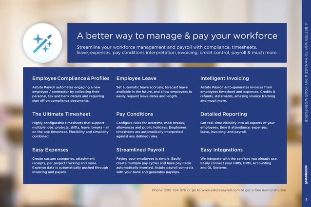 Astute payroll brochure | PDF
