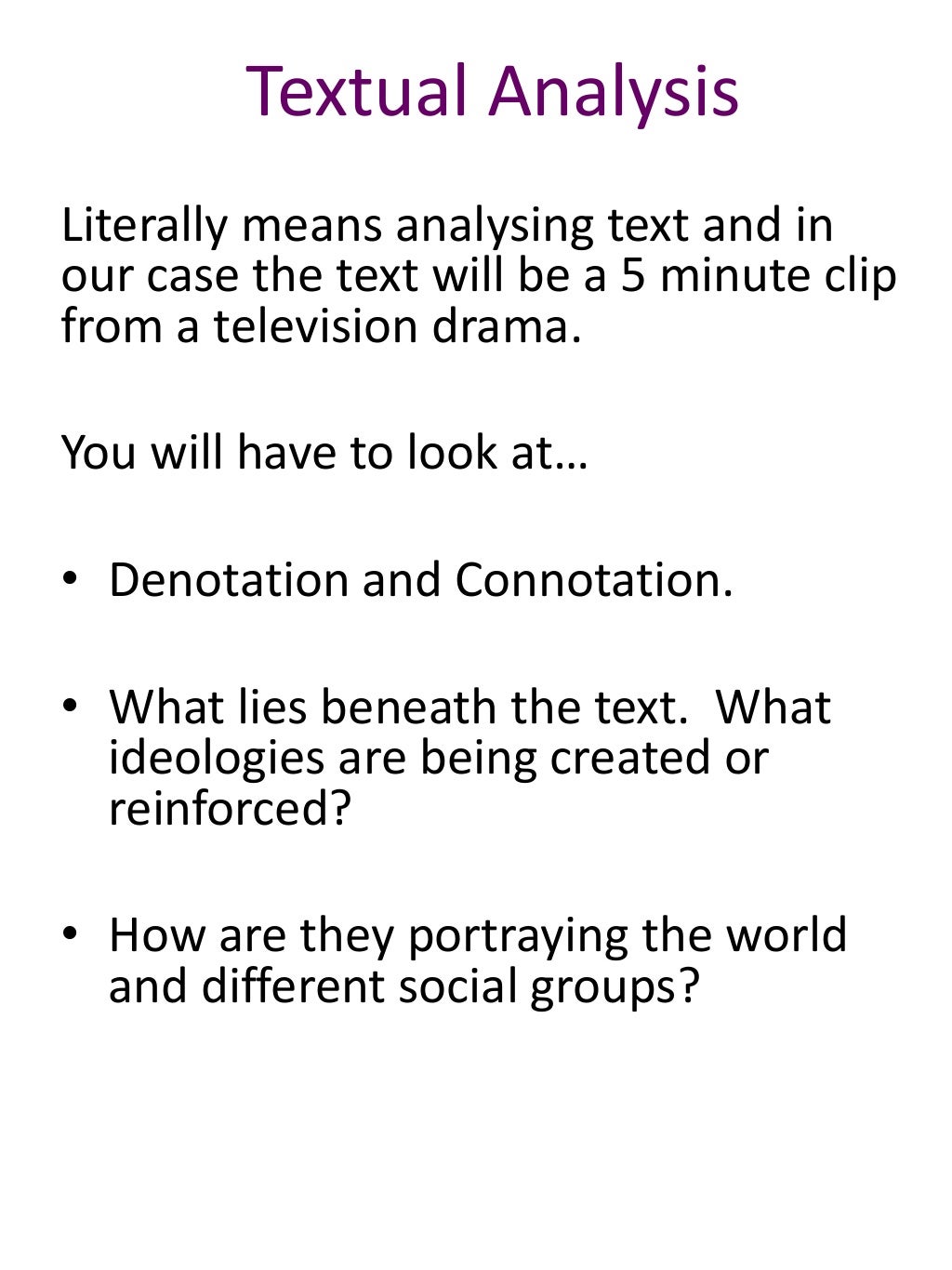 As tv drama revision guide