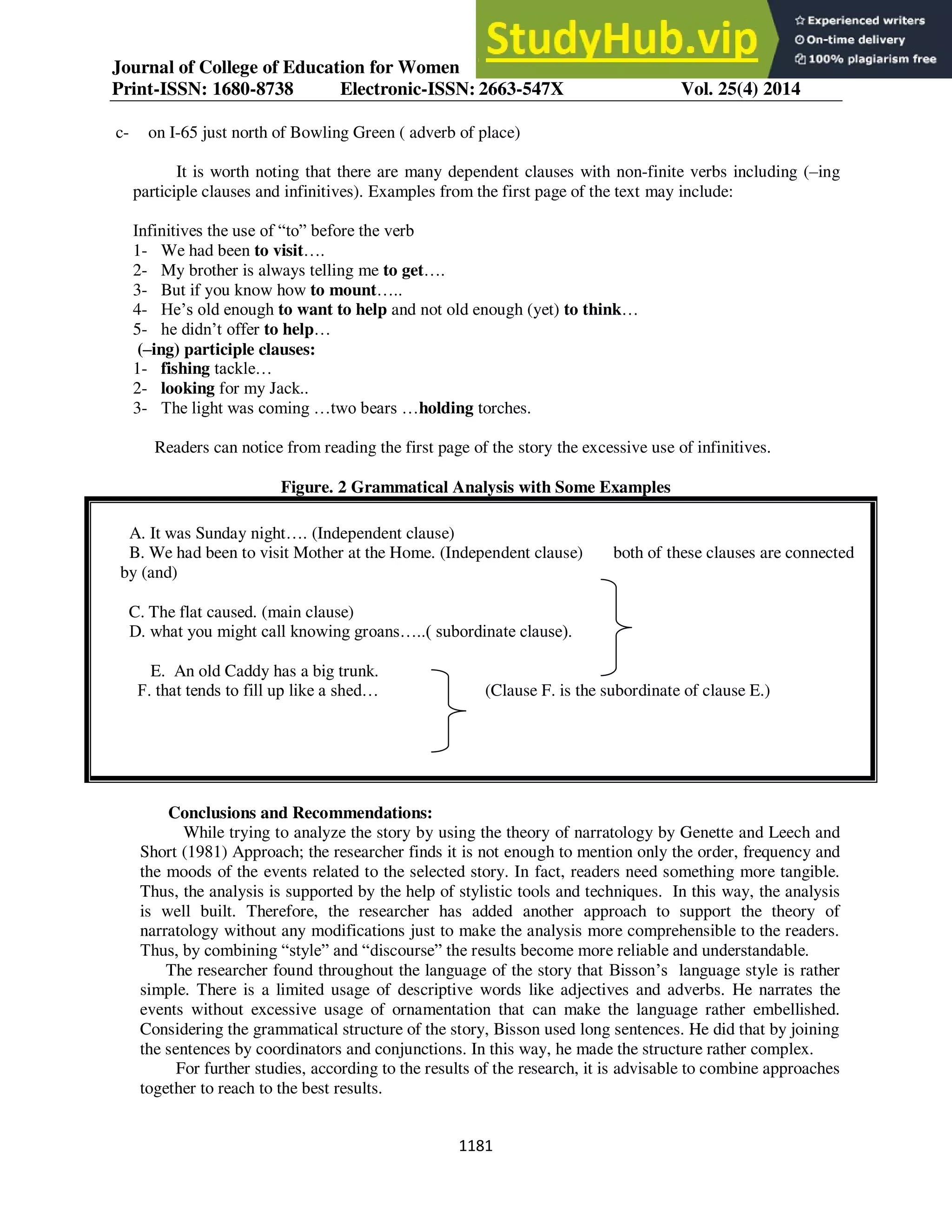A Stylistic Analysis Of Bisson S Bears Discover Fire | PDF