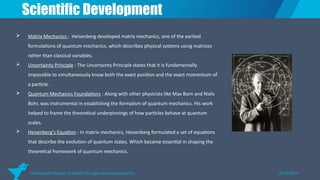 A Successful Researcher werner heisenberg | PPTX