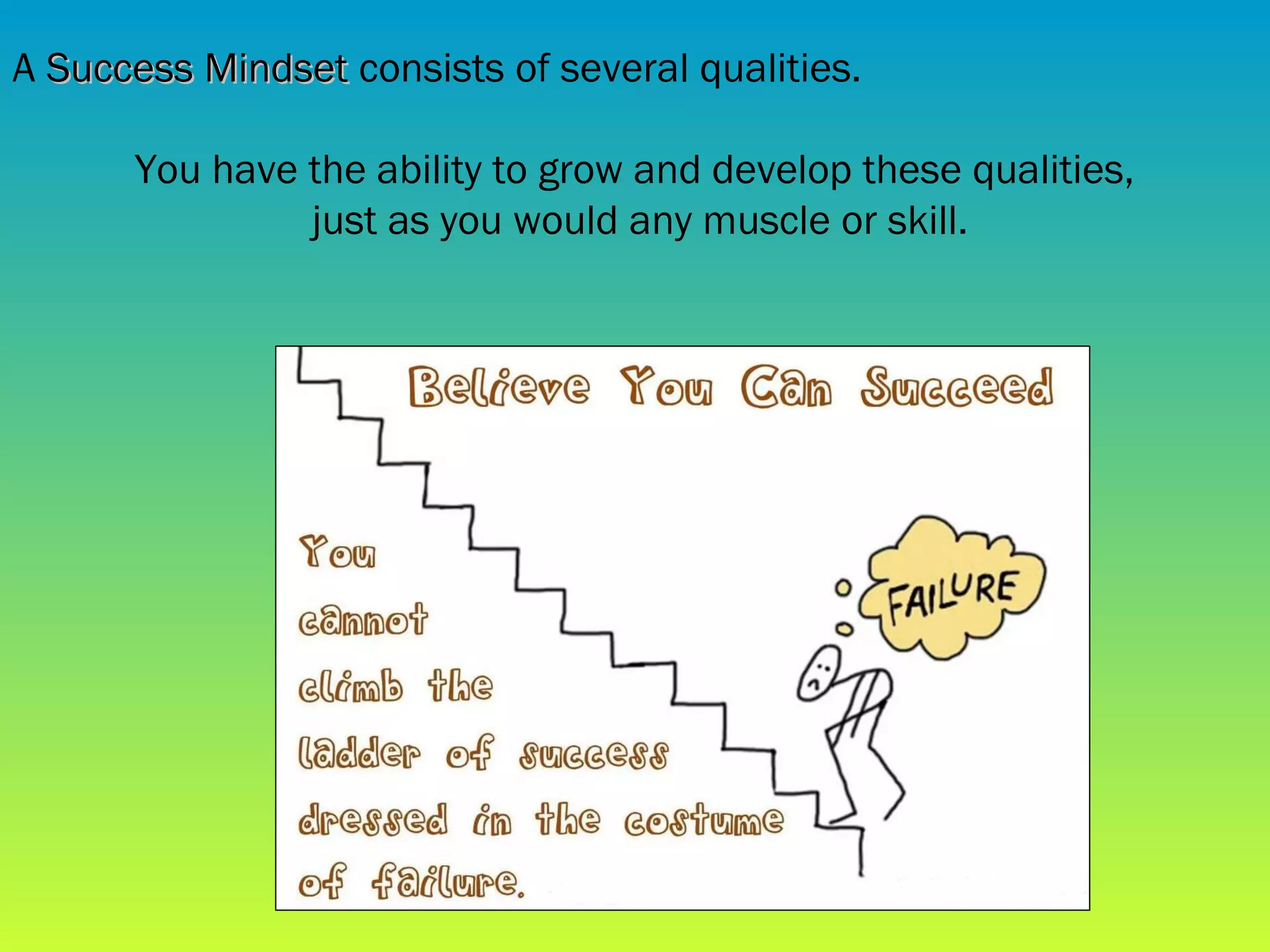 The Power of A Success Mindset | PPT