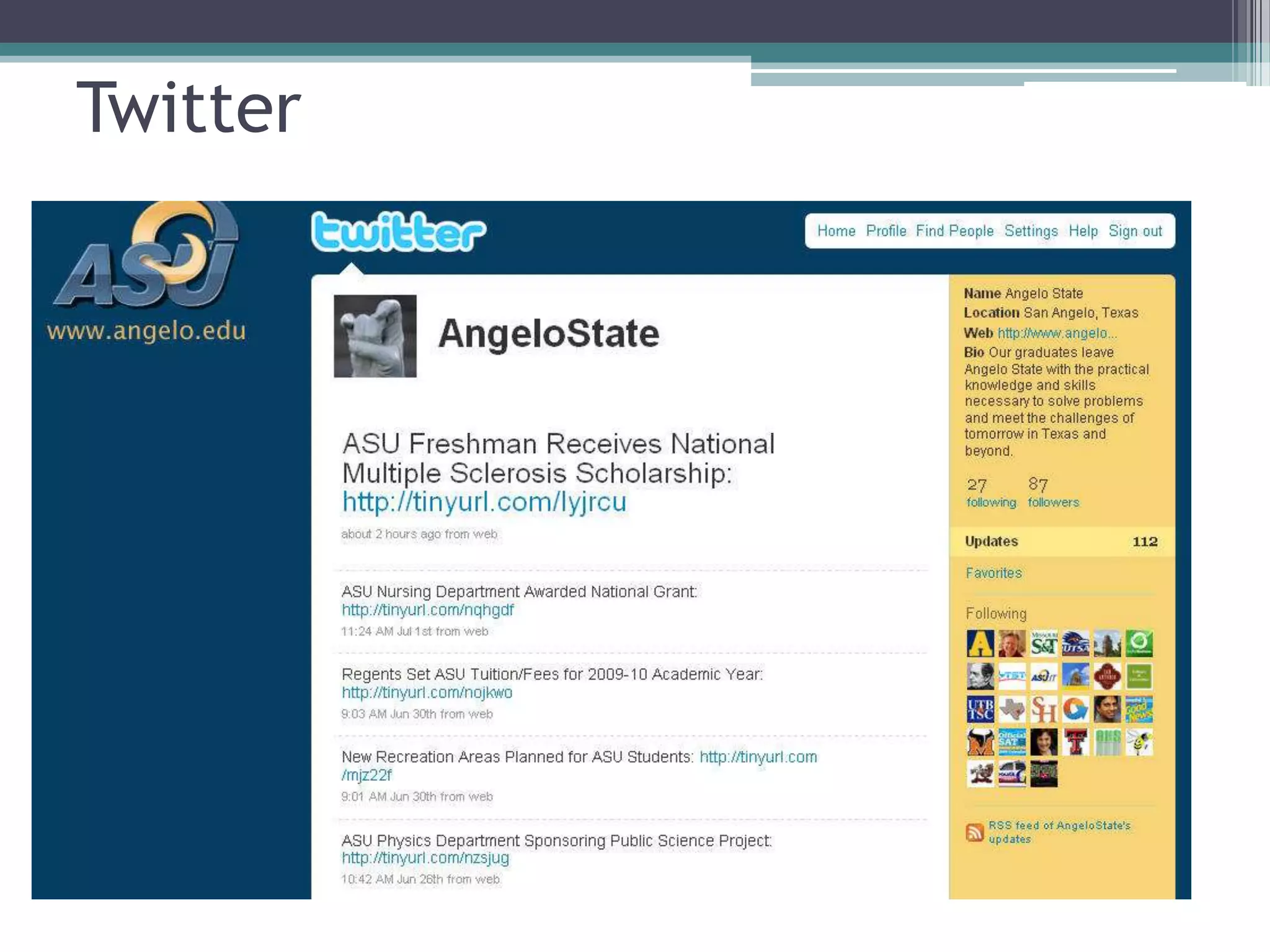 ASU Communication 2.0 | PPTX