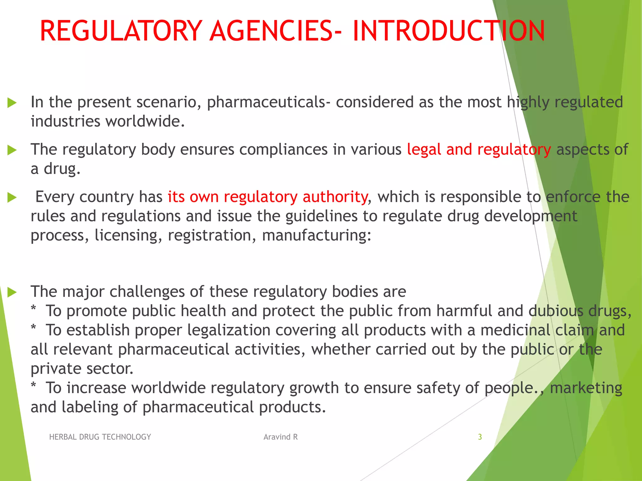 Asu drug regulations in india | PDF