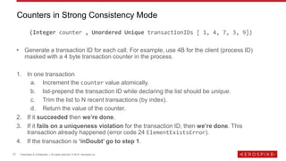 Countdown to Zero - Counter Use Cases in Aerospike | PPTX