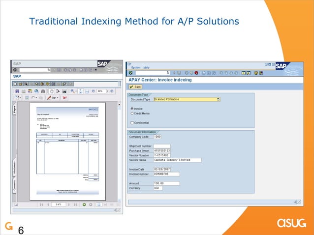 OCR and Content Management with SAP and Imaging | PPT