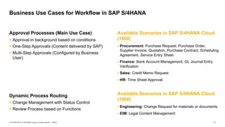 ASUG84544 - Workflow Solutions from SAP When to Use What.pdf