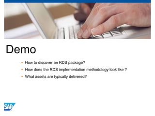 RDS - Understanding the SAP Basics of Rapid Deployment Solutions | PPTX