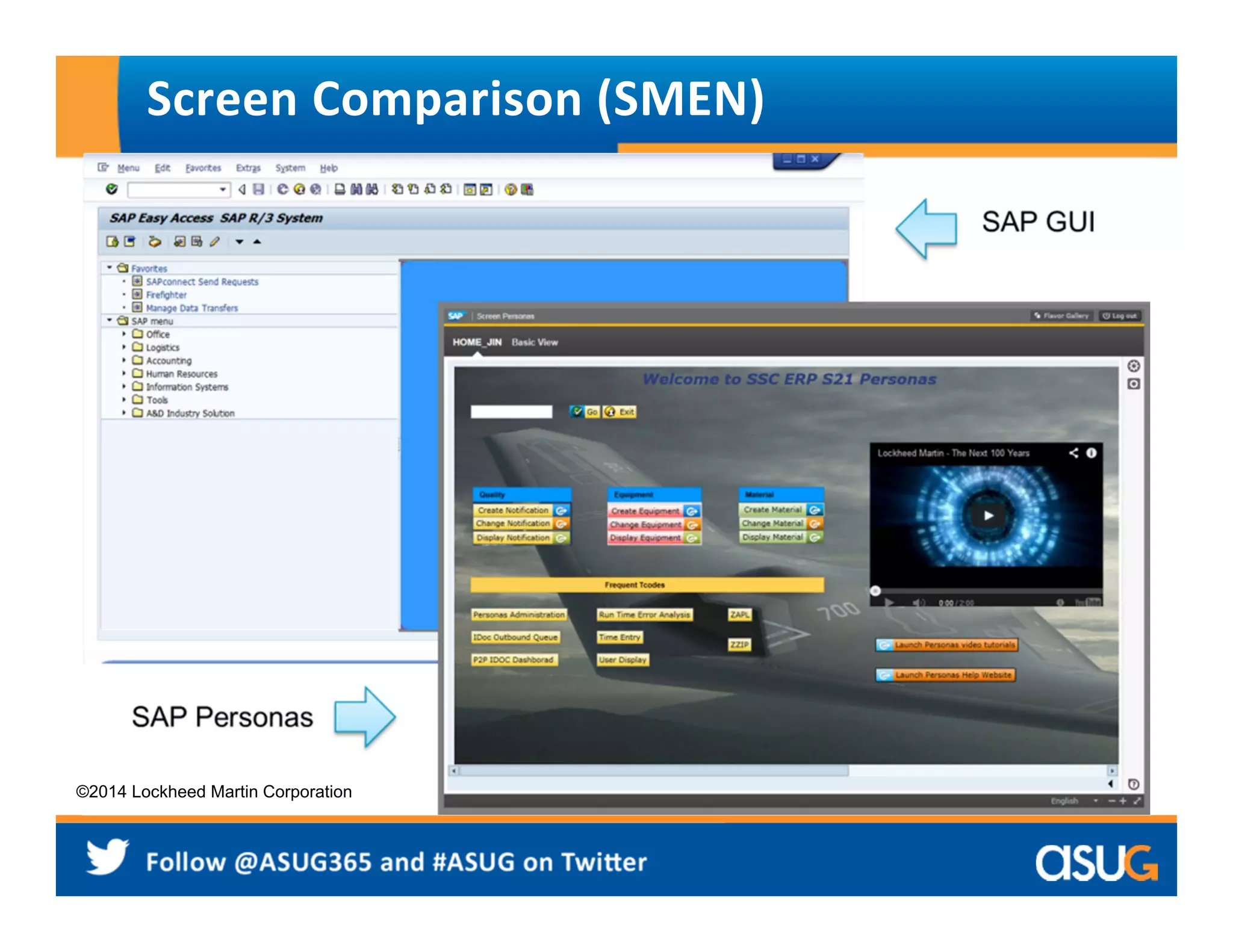 Lockheed simplifies Qnotes with SAP Screen Personas | PPT