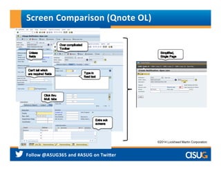 Lockheed simplifies Qnotes with SAP Screen Personas | PPT