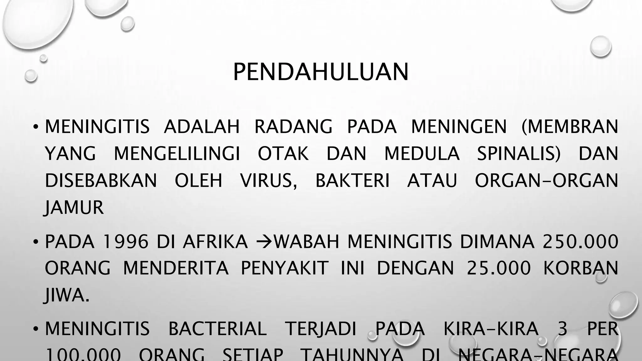 Asuhan gizi critical ill pada penyakit meningitis | PPTX