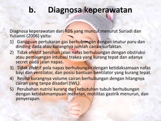 Asuhan keperawatan anak dengan rds | PPTX