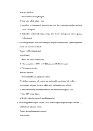 Asuhan keperawatan bayi baru lahir normal | DOC