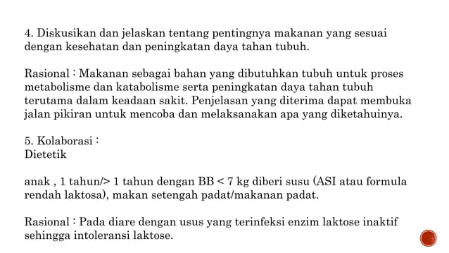 Asuhan keperawatan diare pada anak | PPTX