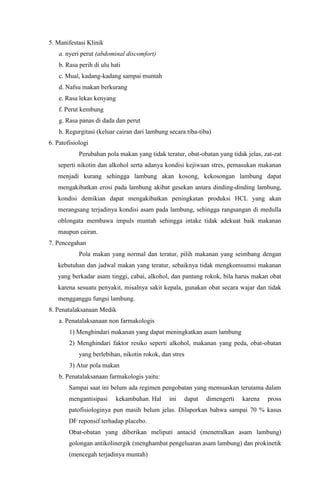 Asuhan keperawatan dispepsia | DOCX