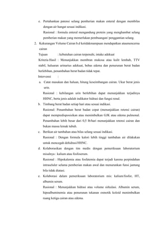 Asuhan keperawatan nutrisi enteral dan parenteral | DOCX