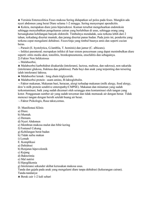 Asuhan keperawatan gastroenteritis pada anak | DOCX