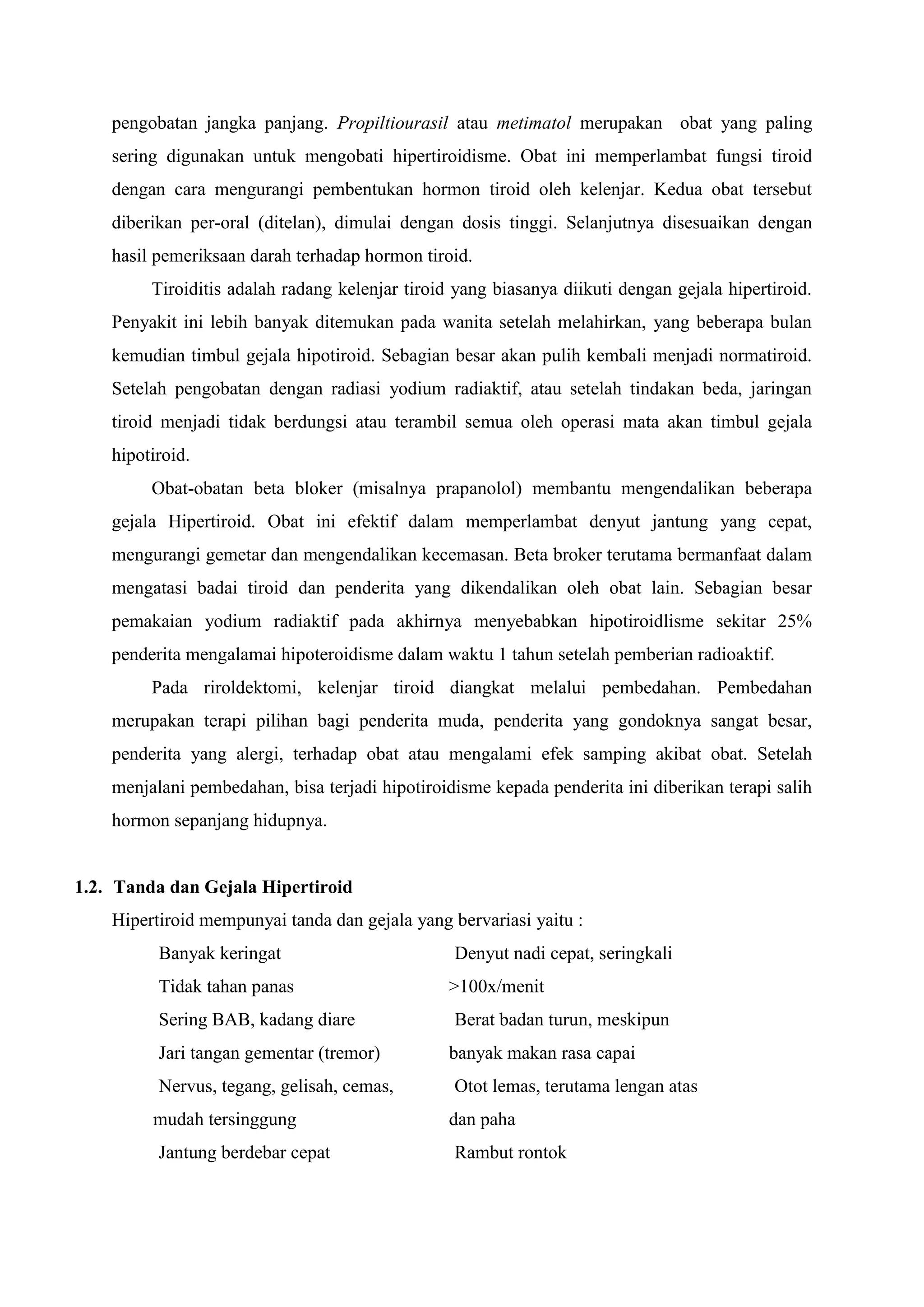 Asuhan keperawatan hipertiroid | DOCX