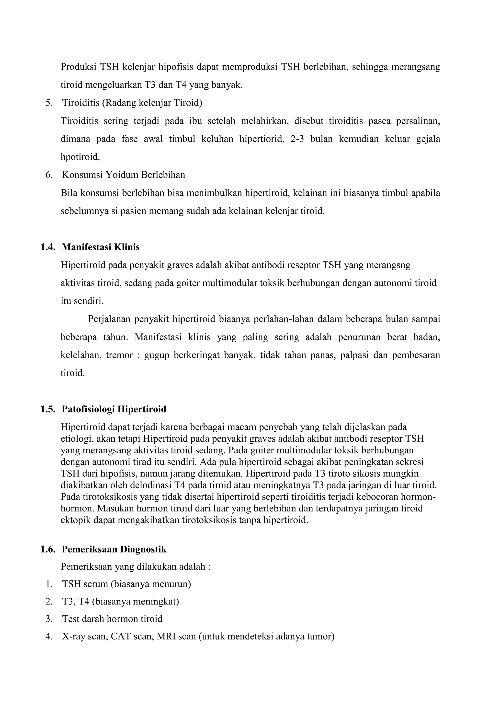 Asuhan keperawatan hipertiroid | DOCX