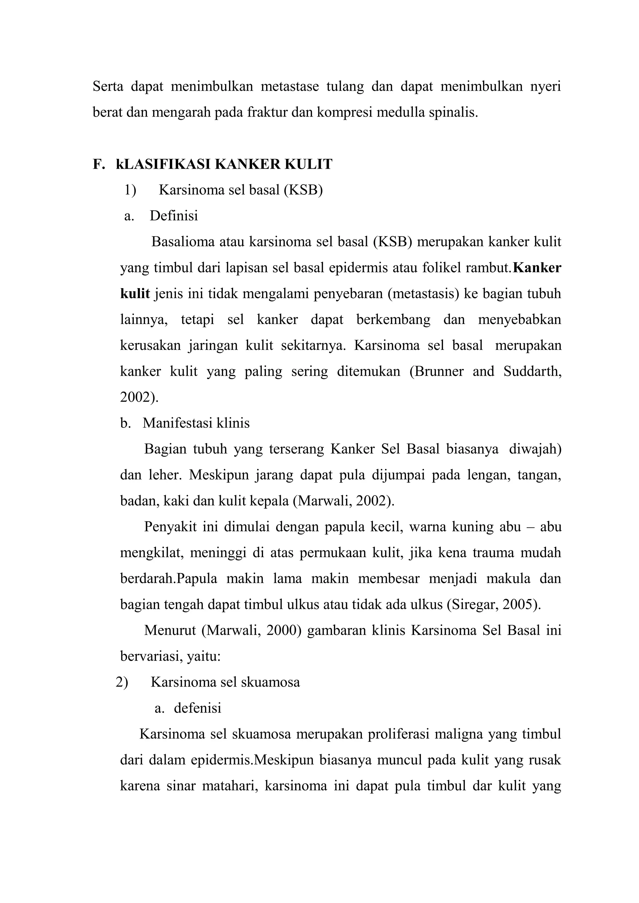 Asuhan keperawatan kanker kulit | DOCX