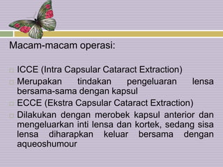 Asuhan keperawatan katarak | PPTX