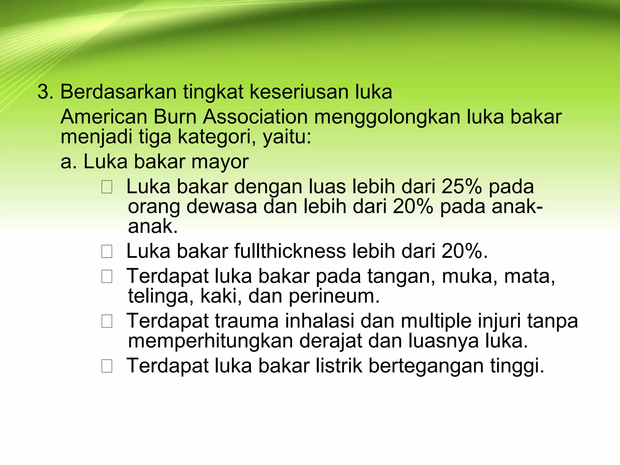 Asuhan keperawatan klien dengan combustio | PPT