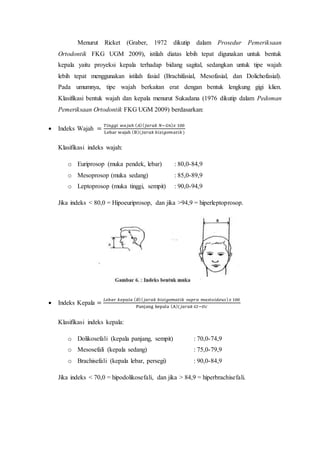 Asuhan keperawatan maloklusi - pemeriksaan dan penatalaksanaan | DOCX