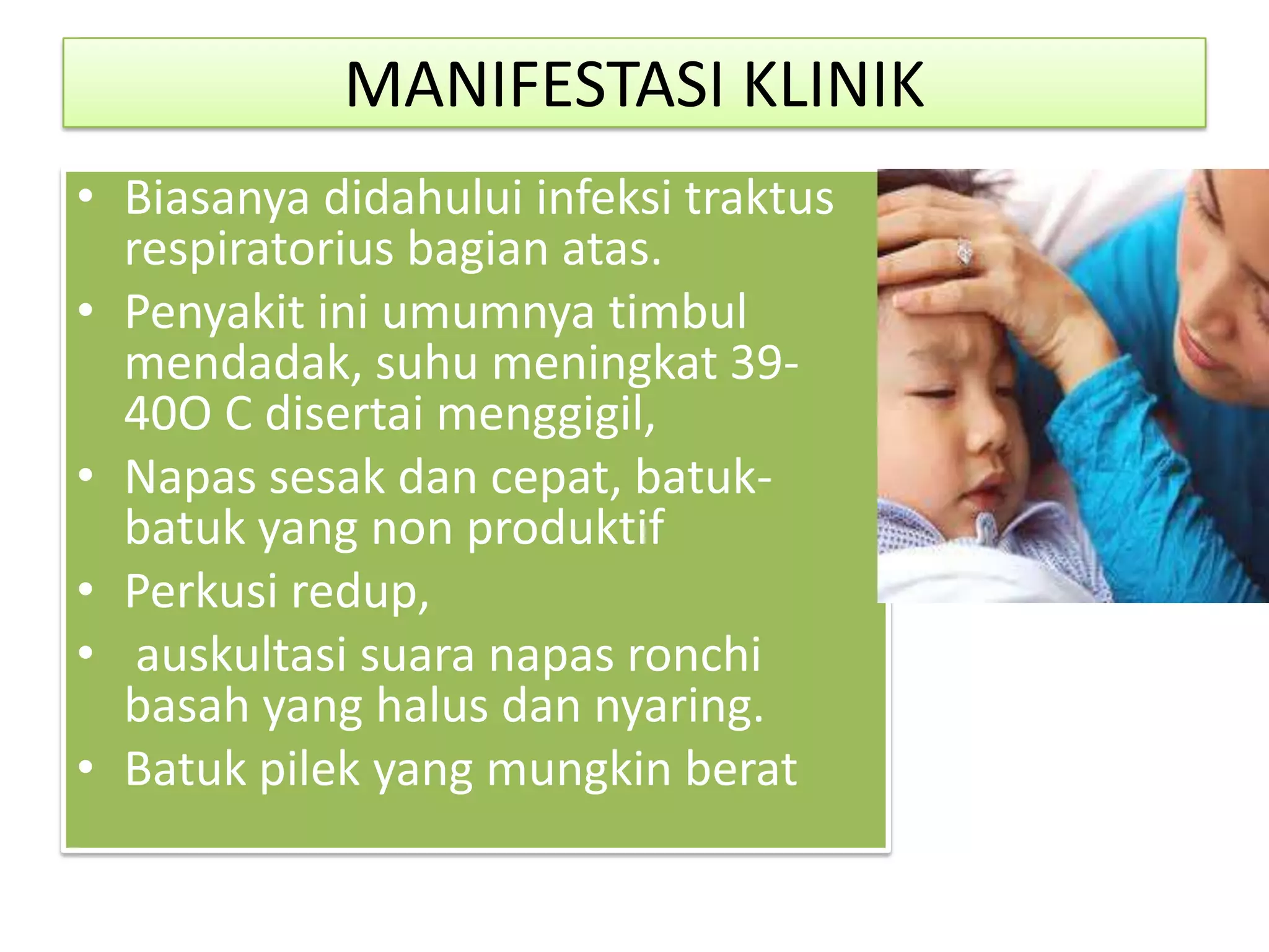 Asuhan keperawatan pada anak dengan bronkopneumonia | PPTX