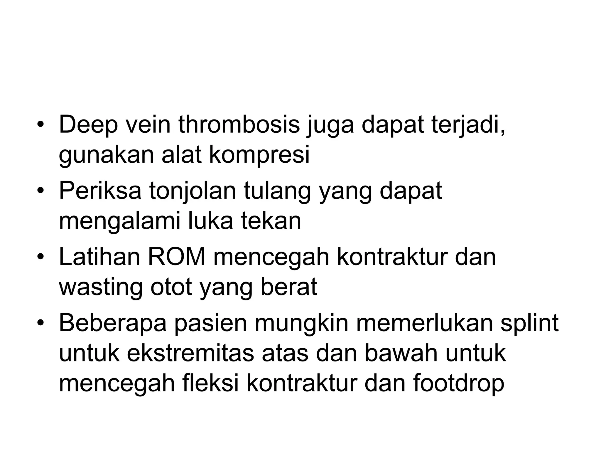 Asuhan keperawatan pada trauma medula spinalis | PDF