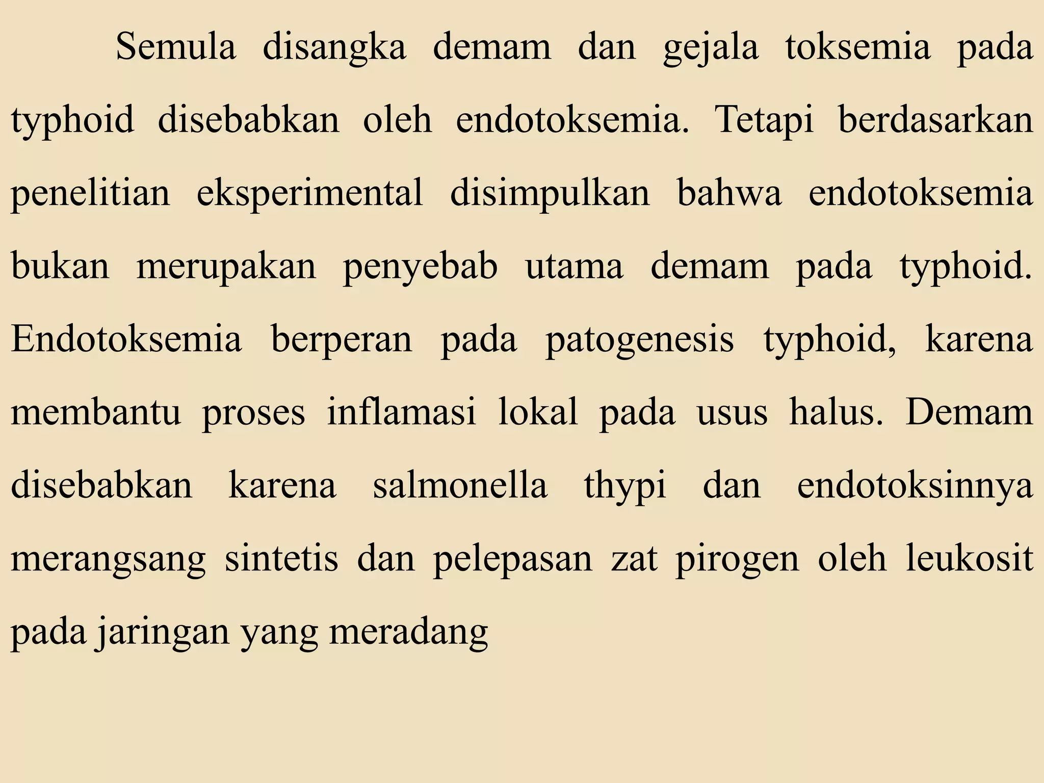 Asuhan keperawatan pada klien dengan demam thypoid | PPTX