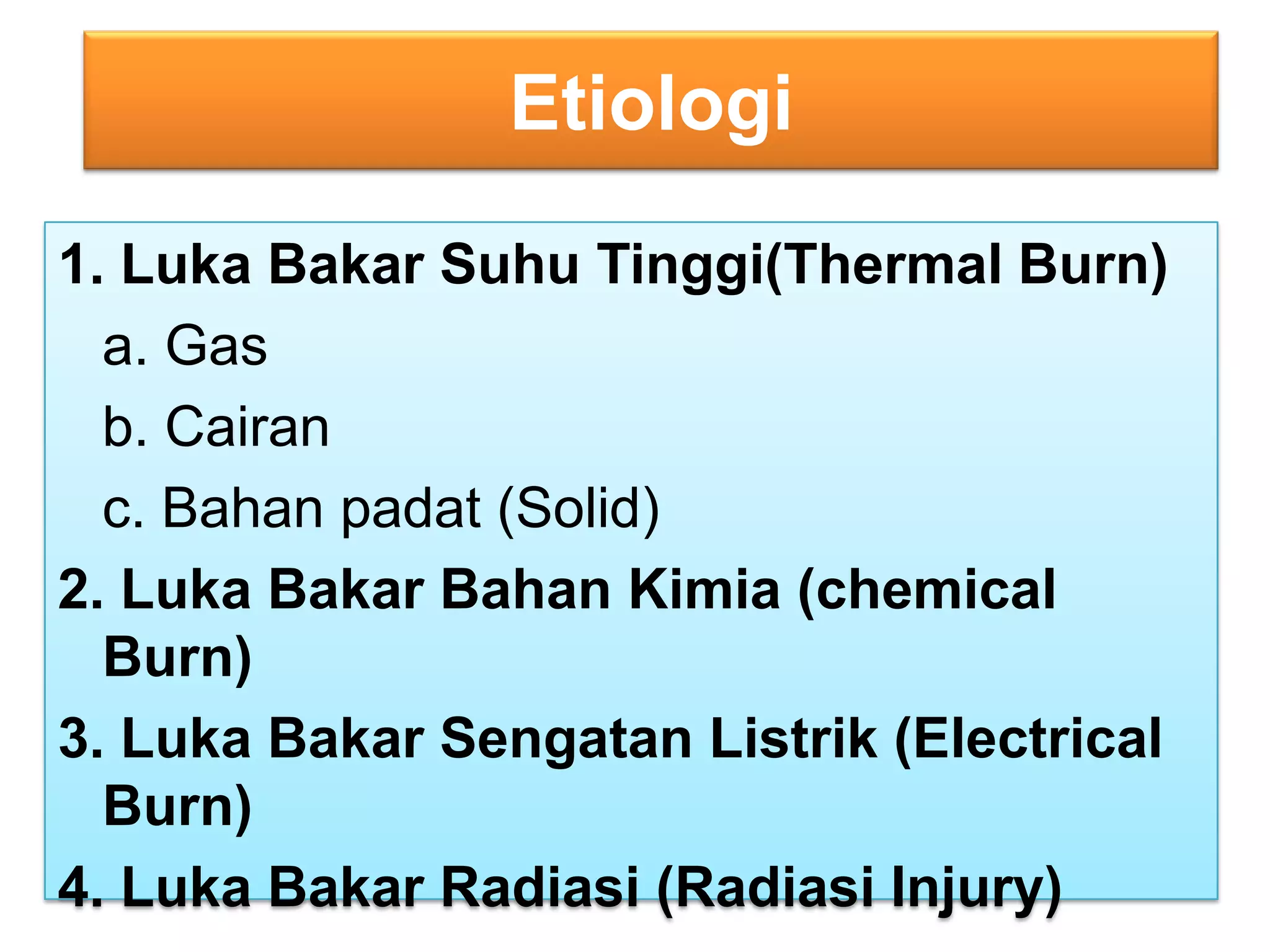 Asuhan keperawatan pada luka bakar | PPTX