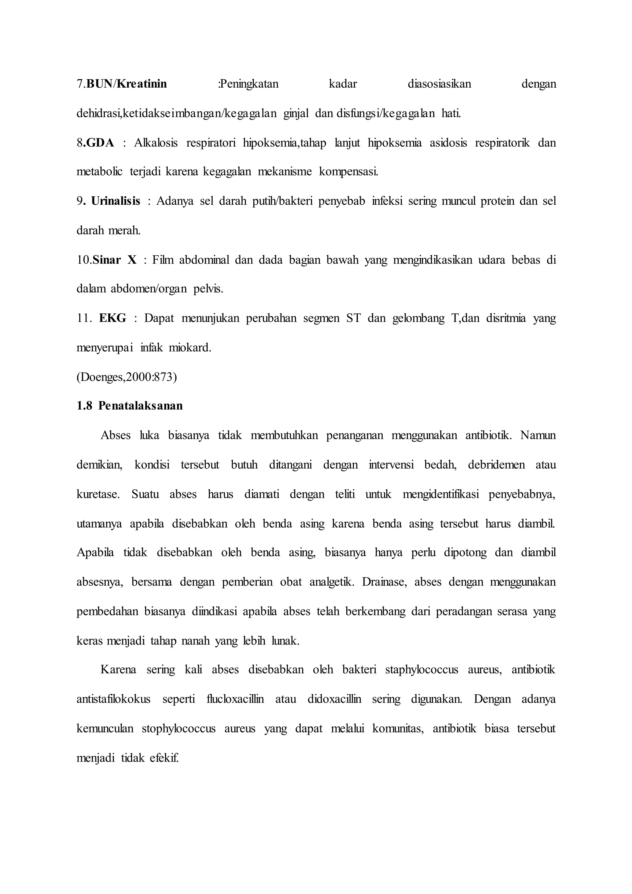 Asuhan keperawatan pada pasien dengan abses regio inguinalis | DOCX