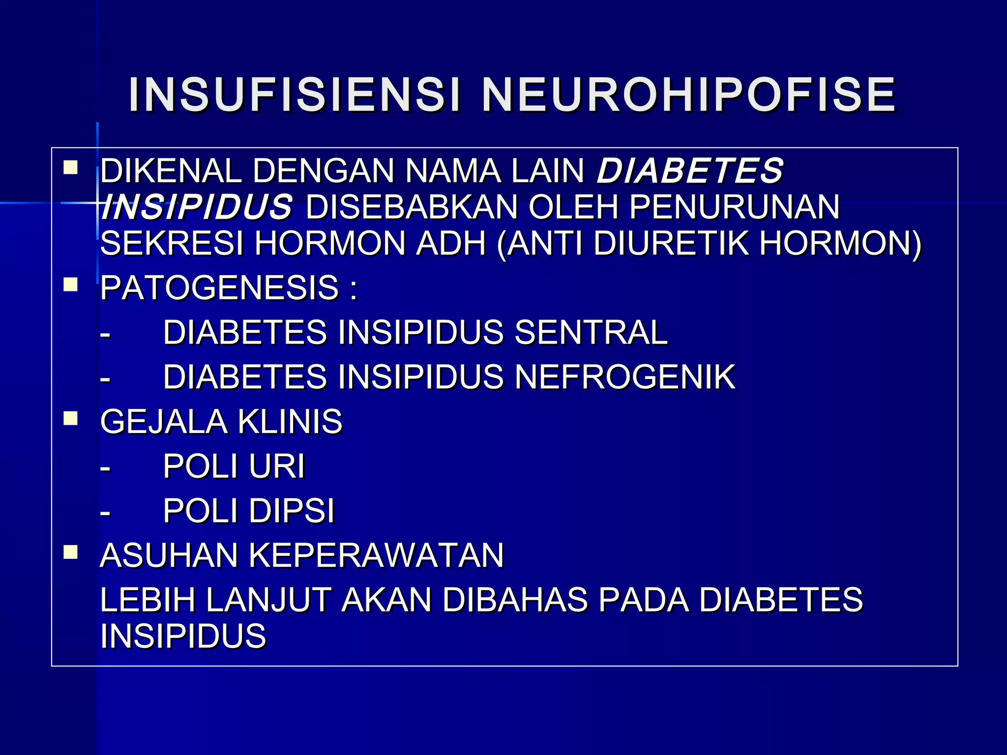 Asuhan keperawatan pada sistem endokrin | PPT