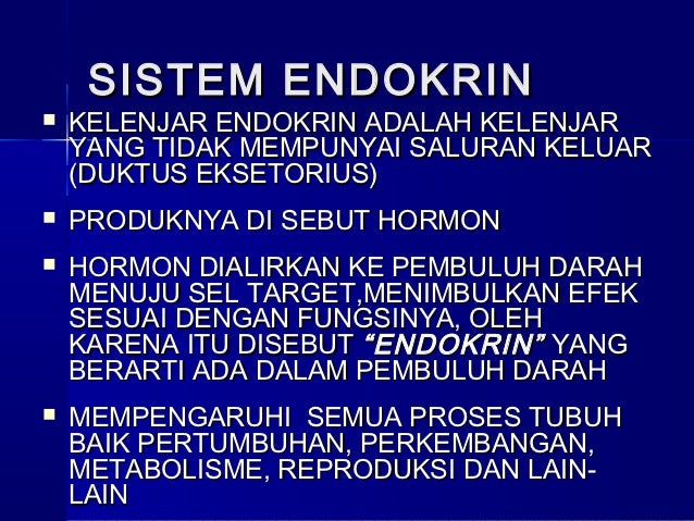 Asuhan Keperawatan Pada Sistem Endokrin 