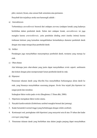Asuhan keperawatan snh | DOCX
