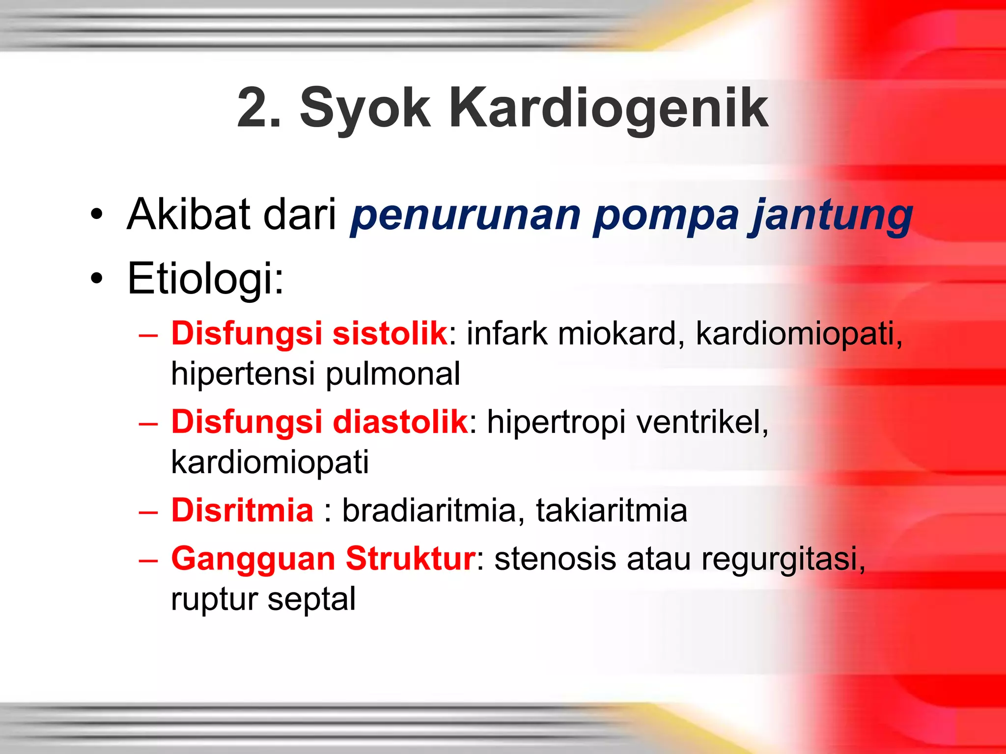 ppt_Penatalaksanaan Syok (Adam_FIK UI) | PDF