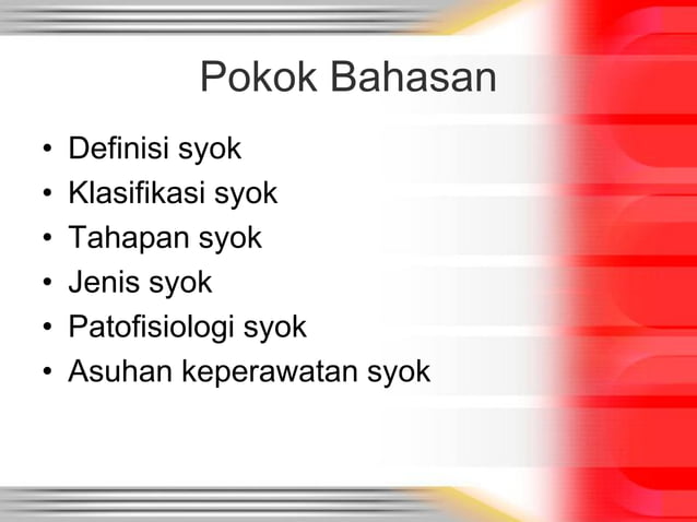 ppt_Penatalaksanaan Syok (Adam_FIK UI) | PDF