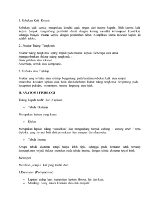 Asuhan keperawatan trauma | DOCX