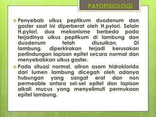 Asuhan keperawatan ulkus peptikum..... | PPT